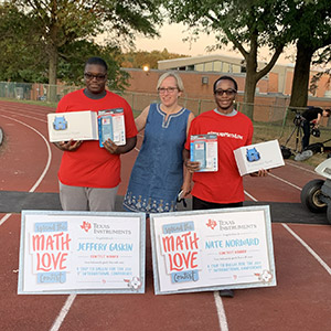 Senior Drummers Hit a High Note as Winners of Spread the Math Love Contest